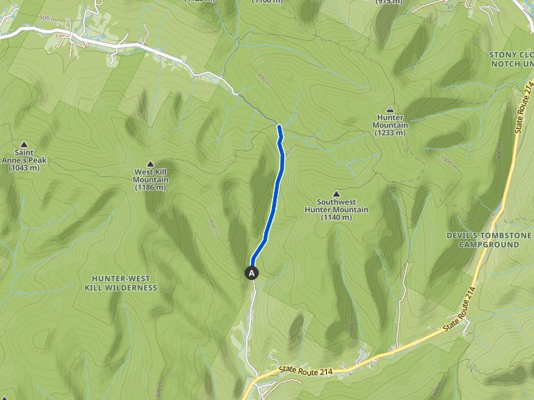 Diamond Notch Falls Hike – Catskill Park | hike | Komoot